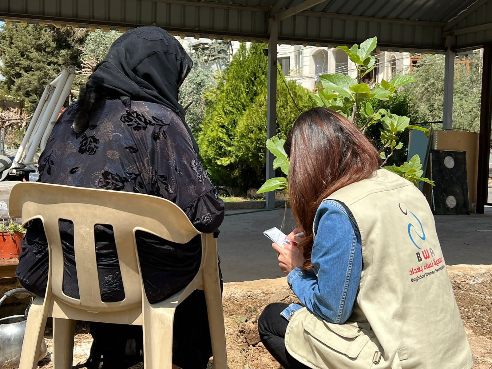 Field visits to the target street of the Flourishing Together project ...